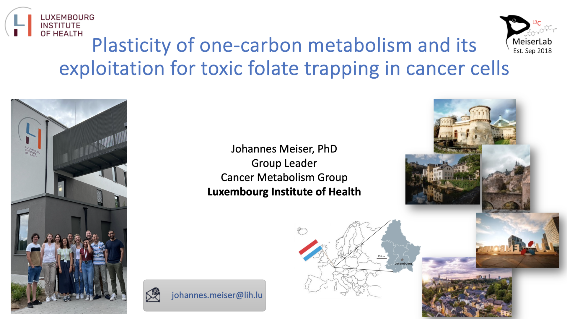 Posters and presentations | Metabolism & Cancer