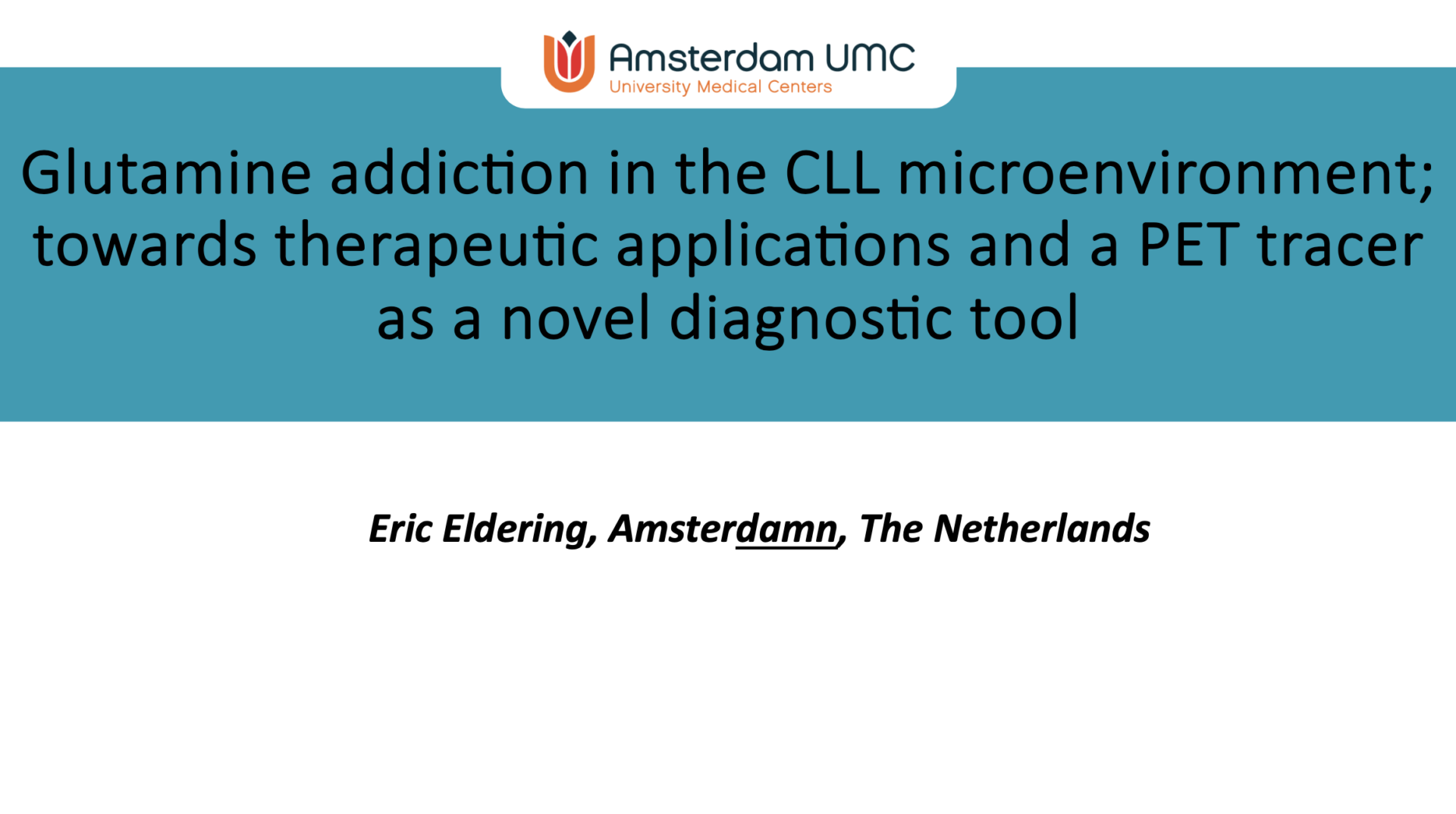 Posters and presentations | Metabolism & Cancer